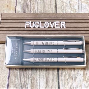 Rae Dunn | Office | Rae Dunn Teacher Pen Set | Poshmark